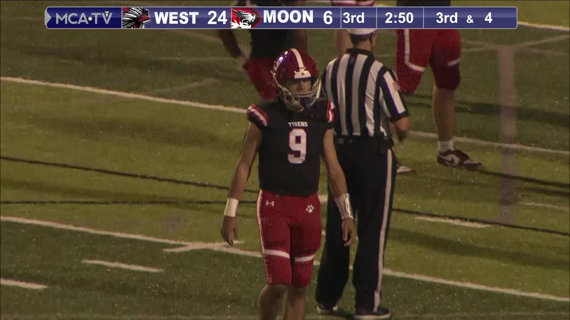 Moon Football vs. West Allegheny (2024)
